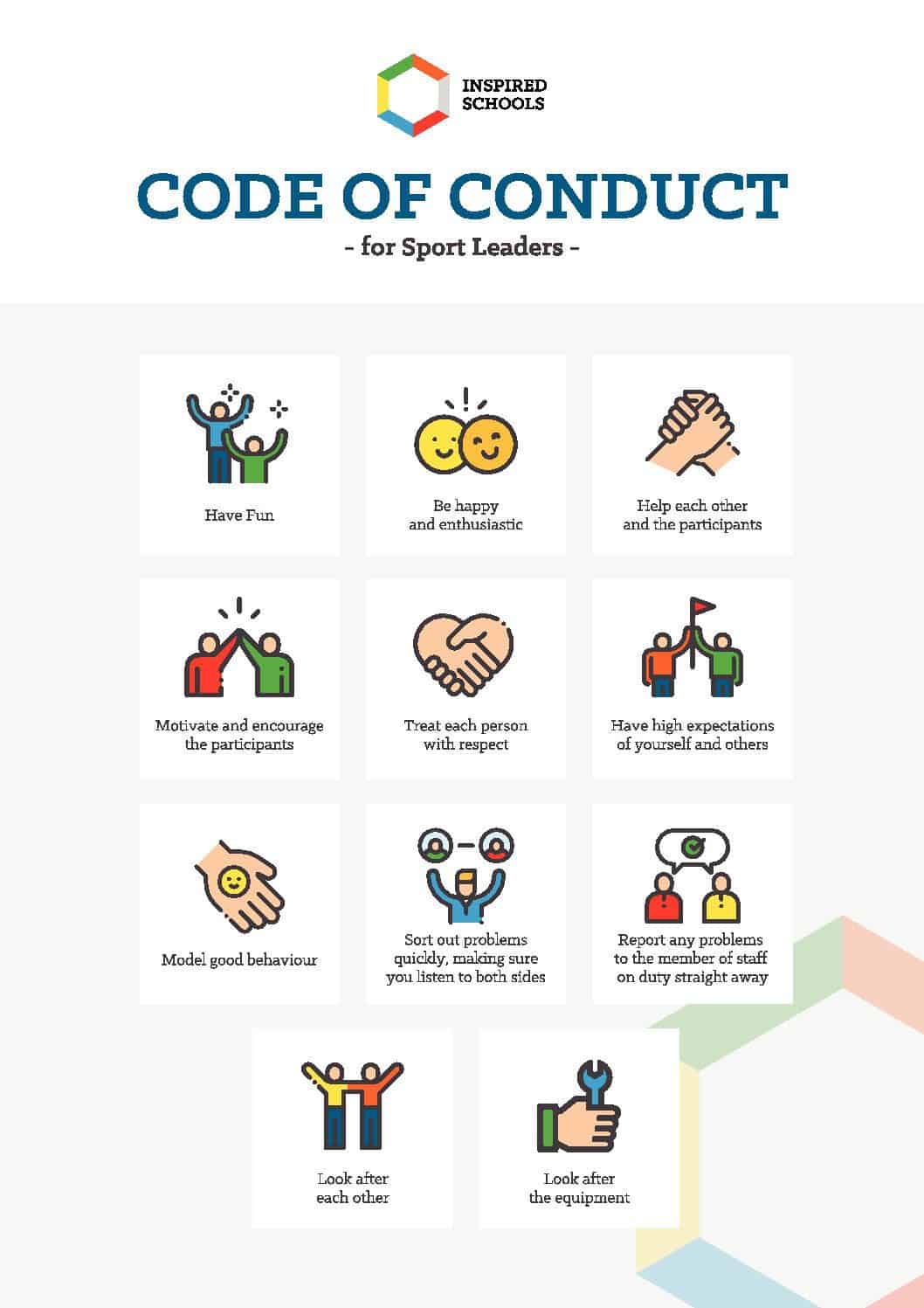 Discreto Pol tica Resultado Code Of Good Conduct Respiraci n Reportero